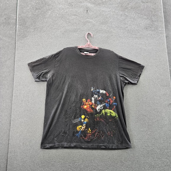 MAD Engine | Shirts | Vintage Mad Engine X Marvel Men Shirt Gray ...